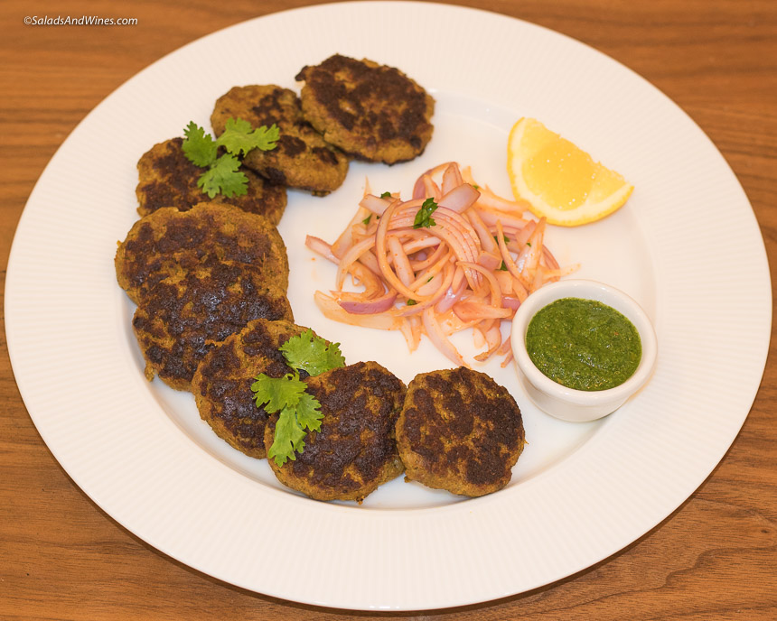 Mutton Galauti Kebab | Salads & Wines